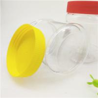 China 10oz Food Grade PET Clear Plastic Cylinder Bottle 70mm Diameter 95mm Height for sale