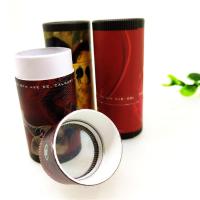 China Custom Printing Matches Cylinder Box With Window / Printed Cardboard Tubes for sale