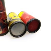 China Custom Printing Matches Cylinder Box With Window / Printed Cardboard Tubes for sale