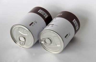 China Airtight Paper Can Packaging with Easy Open Lid for Powder Food 52mm to 130mm for sale
