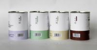 China Airtight Paper Cans with Easy-Open Lid for Powder Food Packaging - 52.3mm to 126.5mm Diameter Options for sale