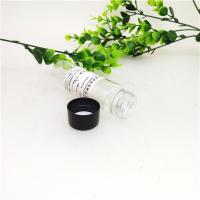 China Clear PET Plastic Cylinder Bottle 40ml 50ml Mini Jar 33mm Height Food Grade for sale