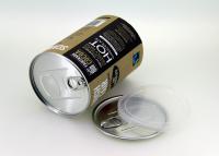 China Moistureproof Food Canned Paper Tube Packaging Round Boxes Container for sale