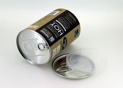 China Moistureproof Food Canned Paper Tube Packaging Round Boxes Container for sale