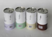 China Custom Pantone Paper Tube Packaging for Instant Drink Powder 53-126mm Diameter for sale