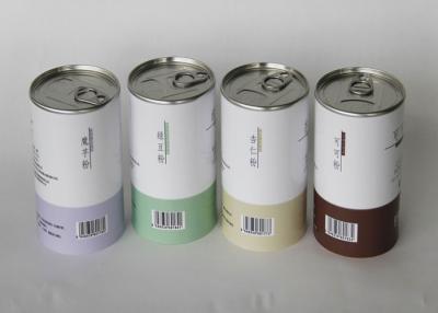 China Custom Pantone Paper Tube Packaging for Instant Drink Powder 53-126mm Diameter for sale