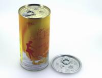 China Airtight Paper Composite Rice Can 126mm Diameter Recyclable Round Gift Tube Packaging for sale