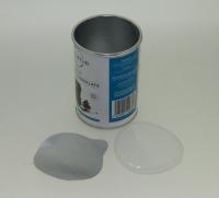 China Airtight Composite Paper Cans for Pet Food Packaging - 65mm Diameter × 100mm Height with Food Grade Materials for sale