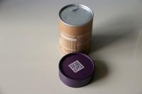 China Waterproof recyclable Kraft Paper Composite Cans cookies packaging with custom logo for sale