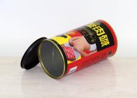 China Round Easy Close Paper Composite Cans Dia 126 mm H 140 mm for Dry Foods Gifts for sale