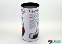 China Plastic Lid Paper Composite cookies Cans For Mailing , Gift packaging for sale