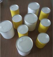 China Round Food Grade Paper Composite Tube Can 73mm x 115mm Airtight Canister for sale