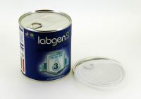China UV Coating Easy Open End Cardboard Paper Composite Cans For Daily Foods / candy for sale