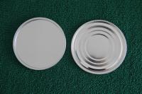 China 73mm 300# Aluminum Tinplate Can Bottom 0.23mm Thickness for Food Packaging for sale