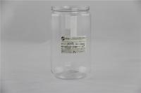 China Transparent PET Plastic Cylinder Container with Easy-Open Lid - 1000ml Capacity, 83.3mm Diameter, SGS Certified for sale