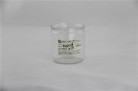 China Recyclable Clear PET Can 83mm Diameter 280ml for Dry Fruit Nuts Snack Packaging for sale