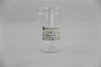 China Customized Dry Fruit Clear Plastic Cylinder 400ml Food Grade PET for sale