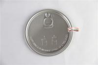China Air - proof embossing printing Tin Can Lid / Plastic bottle tin plate EOE for sale