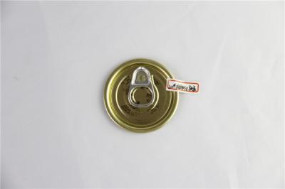 China Environmental round tinplate Easy Open Tin Can Lid / End durable for sale