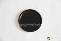 China 211# Metal Can Bottom 65mm Diameter with 0.23mm Thickness - Air-Proof Convex Surface for Paper Tube Boxes for sale