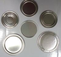 China 211# Metal Can Bottom 65mm Diameter with 0.23mm Thickness - Air-Proof Convex Surface for Paper Tube Boxes for sale