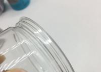 China Mini Plastic Food Containers with Lid 53mm x 28mm Easy Open Herb Tea Packaging Can for sale