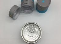 China Food Grade PET Mini Canning Jars 53mm Herb Tea Package Container with Aluminum Lid for sale