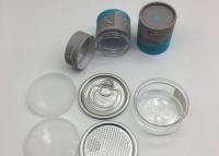 China Food Grade PET Mini Canning Jars 53mm Herb Tea Package Container with Aluminum Lid for sale