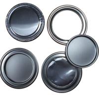 China 307# Aluminum Foil Lining Stretch Lid Tin Can Bottom 83mm Diameter 0.23mm Thickness for Spice Packaging for sale