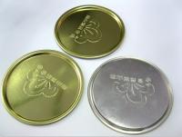 China 300# 73mm Aluminum Tin Plate Can Bottom with Custom Logo - 0.23mm Thickness for Food Packaging for sale