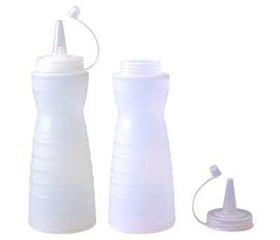 China Eco-Friendly PP Pear Shaped Soy Sauce Bottle 12oz White - Food Grade BPA-Free with 6×20cm/7×20cm/7×26cm Sizes for sale