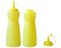 China 500ml Pear-Shaped Soy Sauce Bottle 6x20cm Food Grade PP Material FDA SGS Certified for sale