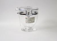 China Non-Toxic Clear PMMA Champion Cup PP Plastic Container - 43cm Diameter, FDA & SGS Certified Food Grade Storage for sale