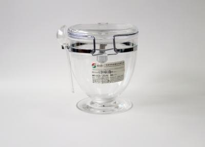 China Non-Toxic Clear PMMA Champion Cup PP Plastic Container - 43cm Diameter, FDA & SGS Certified Food Grade Storage for sale