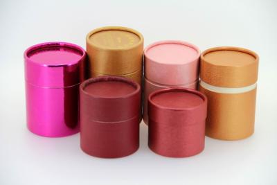 China Custom Eco-Friendly Paper Tube Packaging for Cosmetics Gifts 40mm to 225mm Diameter for sale
