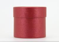 China Red Biodegradable Paper Cans Packaging for Wedding gift box with ISO SGS FDA QS for sale