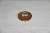 China Customized Round colored PE tin can lid / cover / cap , logo printing sticker for sale
