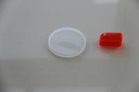 China Air - proof small paper / plastic tube PE lids Smooth surface 202 # for sale