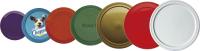 China Food Grade Recycled PE Lid 401# 99mm Diameter for Plastic Paper Tin Cans for sale