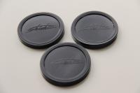 China 211# Black Round Reusable Plastic PE Lid 65.3mm for Paper Tin Cans Food Grade for sale