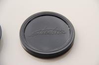 China 211# Black Round Reusable Plastic PE Lid 65.3mm for Paper Tin Cans Food Grade for sale