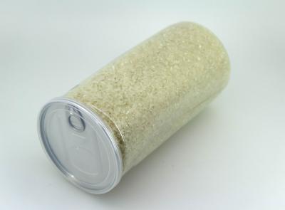 China 1000ml Food Grade Clear PET Jar for Rice Cookies Powder Storage for sale