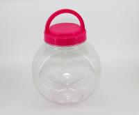 China Food Grade Clear PET Jars With Handle 190ml to 3800ml | SGS Certified Plastic Containers for sale