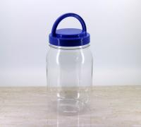 China Food Grade Clear PET Jars With Handle 190ml to 3800ml | SGS Certified Plastic Containers for sale