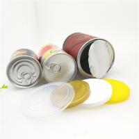 China Matt Lamination Easy Open Paper Composite Cans For Dried Fruit / Food Powder for sale