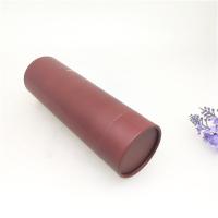 China Perfume Bottle Hold Tight Cardboard Paper Tube Dembossing Surface for sale