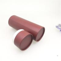 China Perfume Bottle Hold Tight Cardboard Paper Tube Dembossing Surface for sale