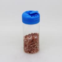 China 300g Clear Plastic Jar with Flip Top Shaker Lid for Salt Sugar Powder Food Grade PET for sale