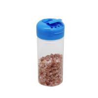 China 300g Clear Plastic Jar with Flip Top Shaker Lid for Salt Sugar Powder Food Grade PET for sale