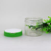 China 400ml Flip Top Plastic Easy Open Lid Dried Food Jars With Labeling LOGO for sale